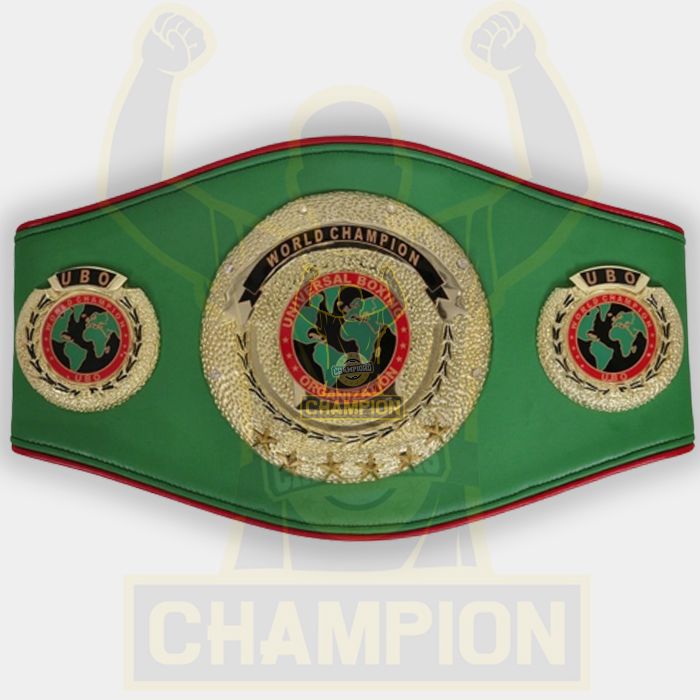 UBO Title Boxing Championship Belt