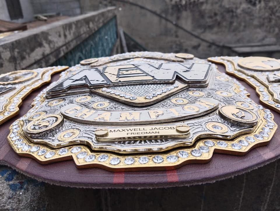 MJF - AEW World Championship Replica Title Belt New